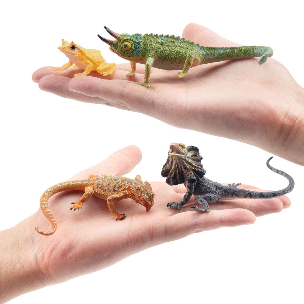 Toymany Reptile Realm Series - Authentic Reptile Figurines