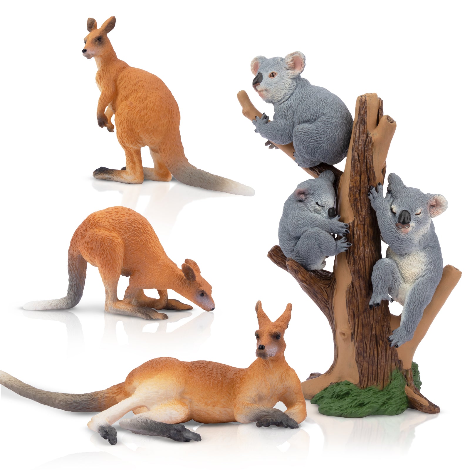 Toymany 7PCS Wildlife Toy Figurines Playset | Animal Figurine Toy