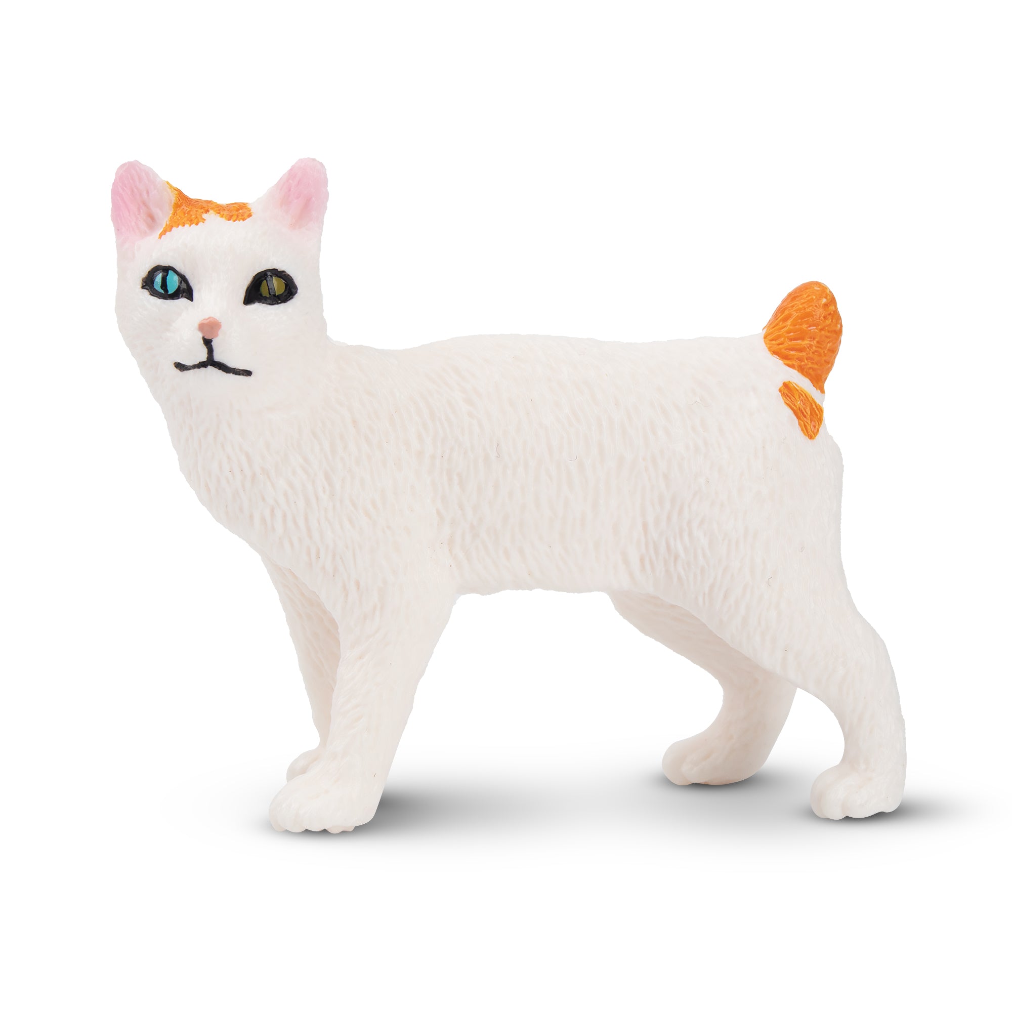 Toymany Japanese Bobtail Cat Figurine | Realistic Animal Figurine