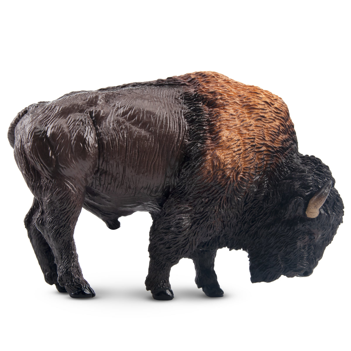 Toymany American Bison Figurine | Realistic Animal Figurine Toy