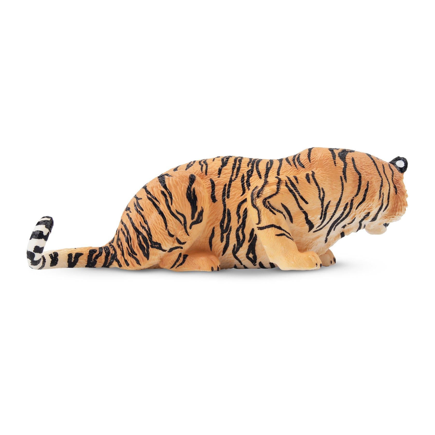 Toymany Crouching Tiger | Realistic Animal Figurine Toy