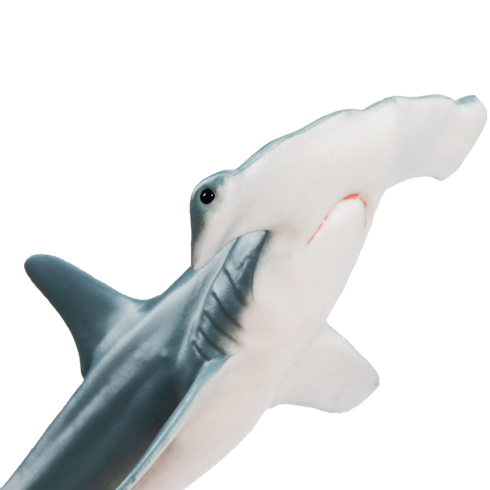Toymany Great Hammerhead Shark Figurine | Realistic Animal Figurine
