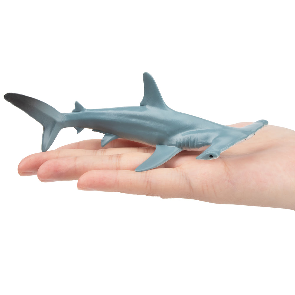 Toymany Great Hammerhead Shark Figurine | Realistic Animal Figurine