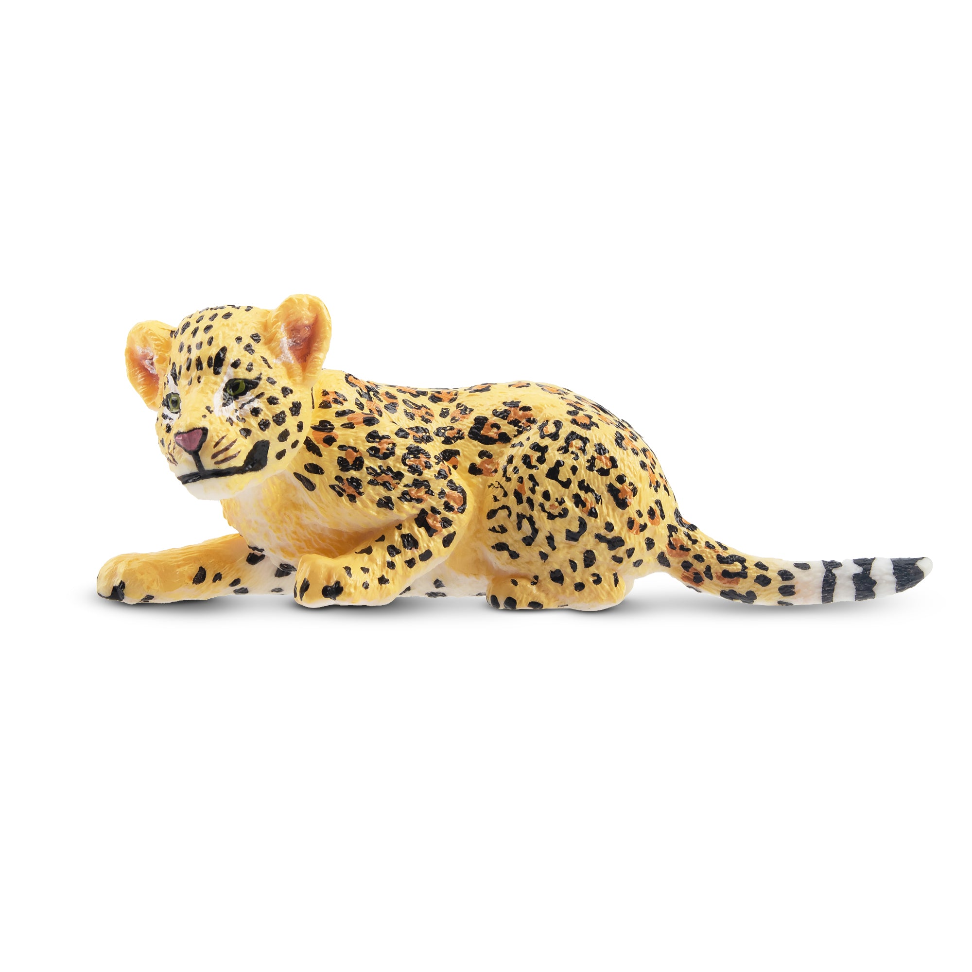 Toymany Lying Jaguar Cub Figurine | Realistic Animal Figurine Toy