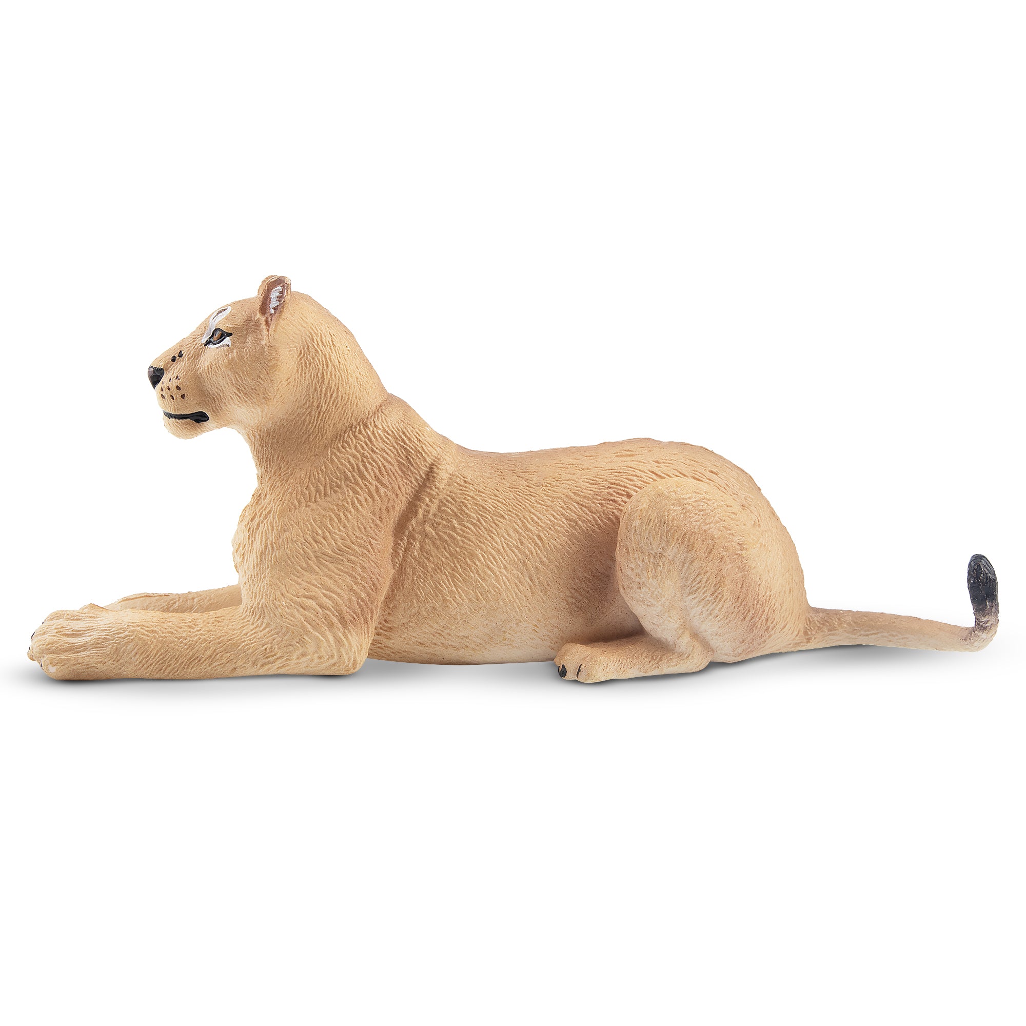 Toymany Lying Lioness Figurine | Realistic Animal Figurine Toy