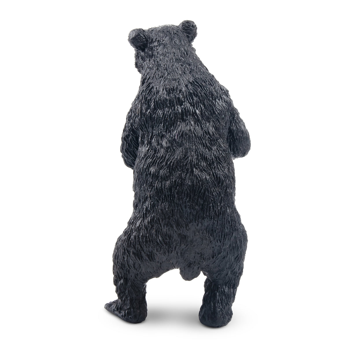 Toymany Standing Black Bear Figurine | Realistic Animal Figurine Toy