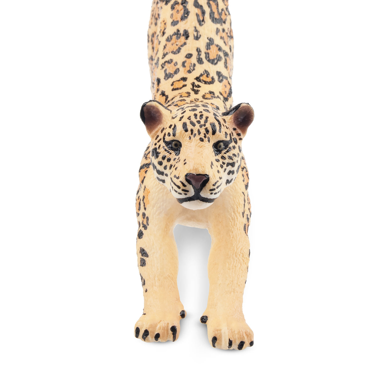 Toymany Stretching Male Jaguar | Realistic Animal Figurine Toy
