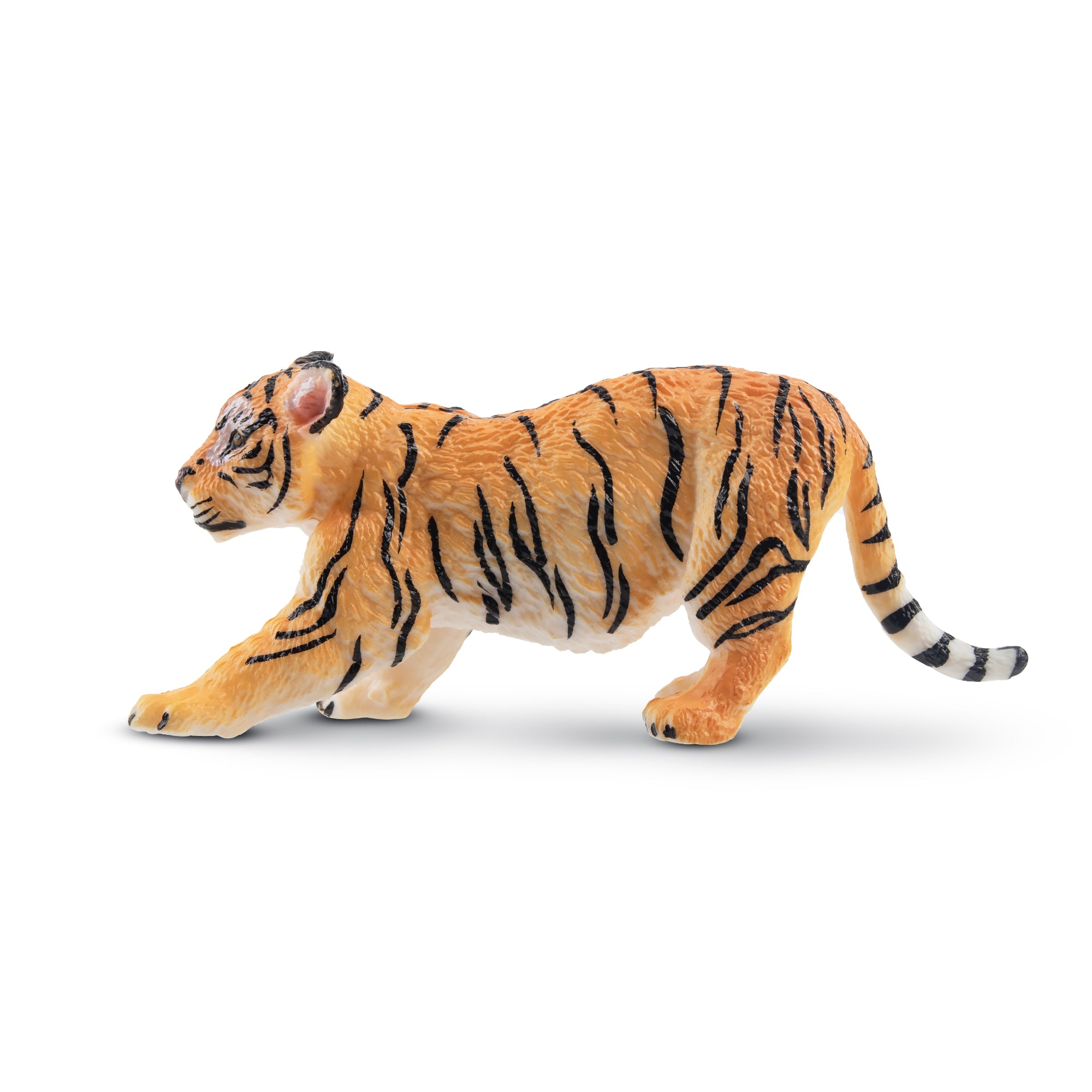 Toymany Stretching Tiger Cub Figurine | Realistic Animal Figurine Toy