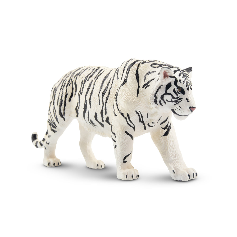 Toymany White Tiger Figurine | Realistic Animal Figurine Toy