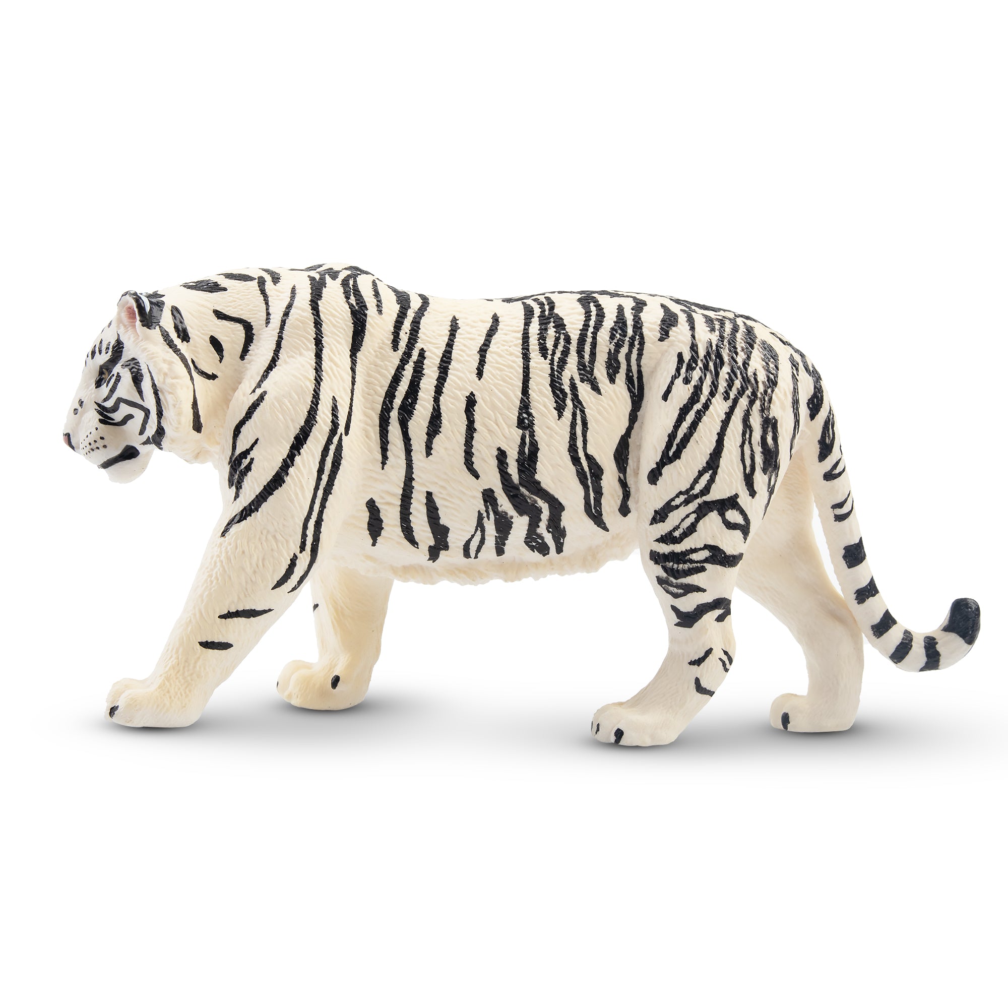 Toymany White Tiger Figurine | Realistic Animal Figurine Toy