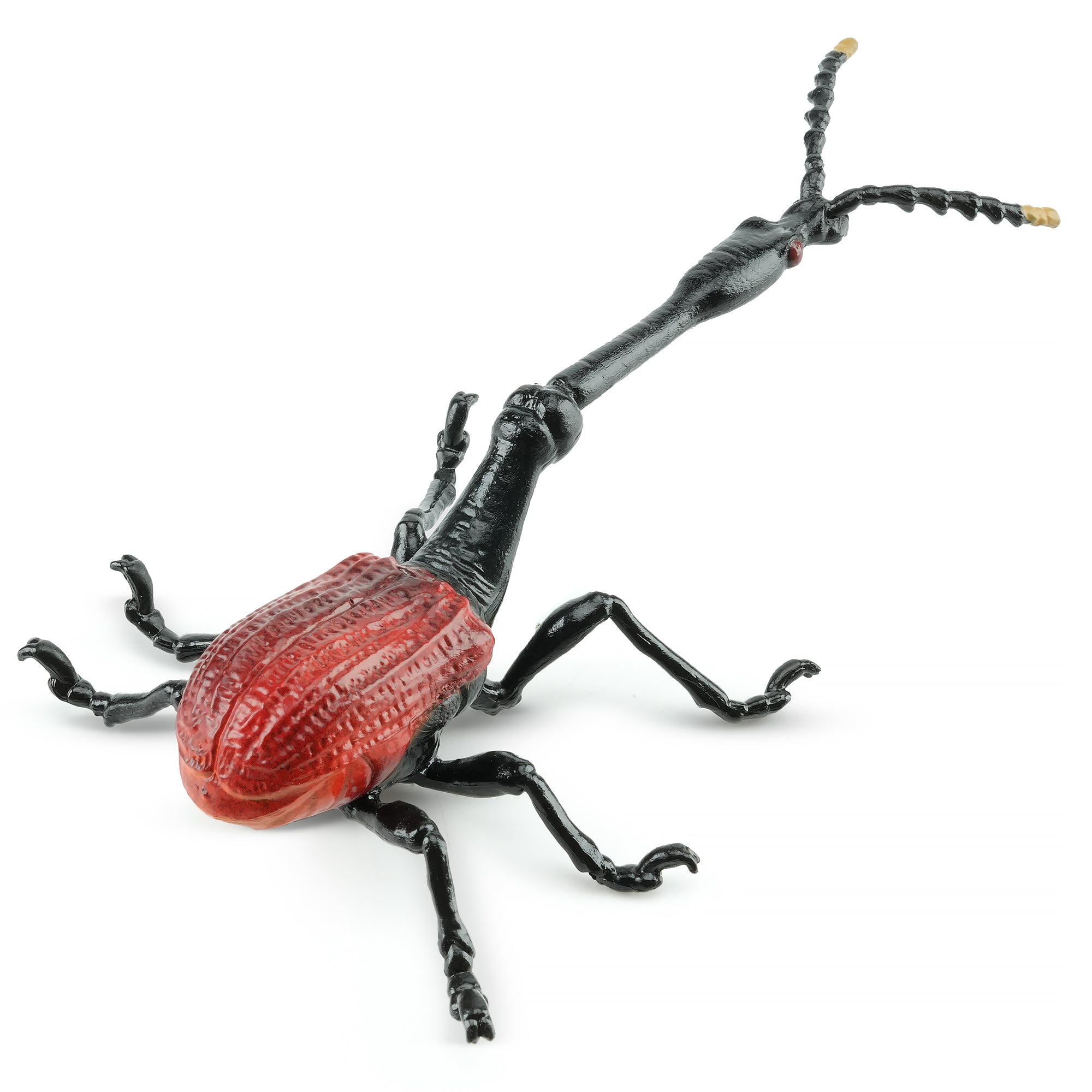 Toymany Giraffe weevil | Realistic Animal Figurine Toy