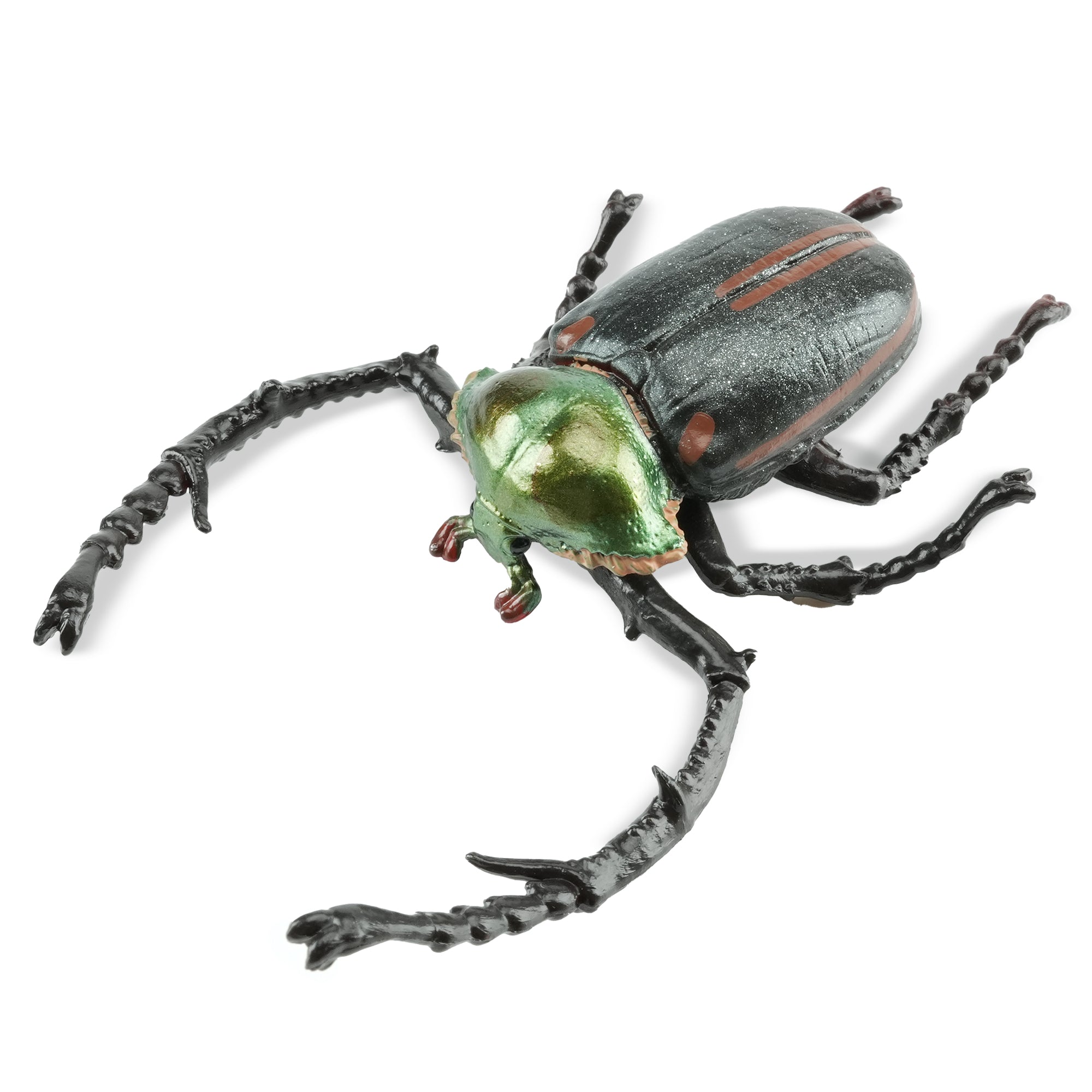 Toymany Janson’s Long-armed Scarab Beetle | Realistic Animal Figurine Toy