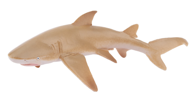 Toymany Lemon Shark Figurine | Realistic Animal Figurine Toy