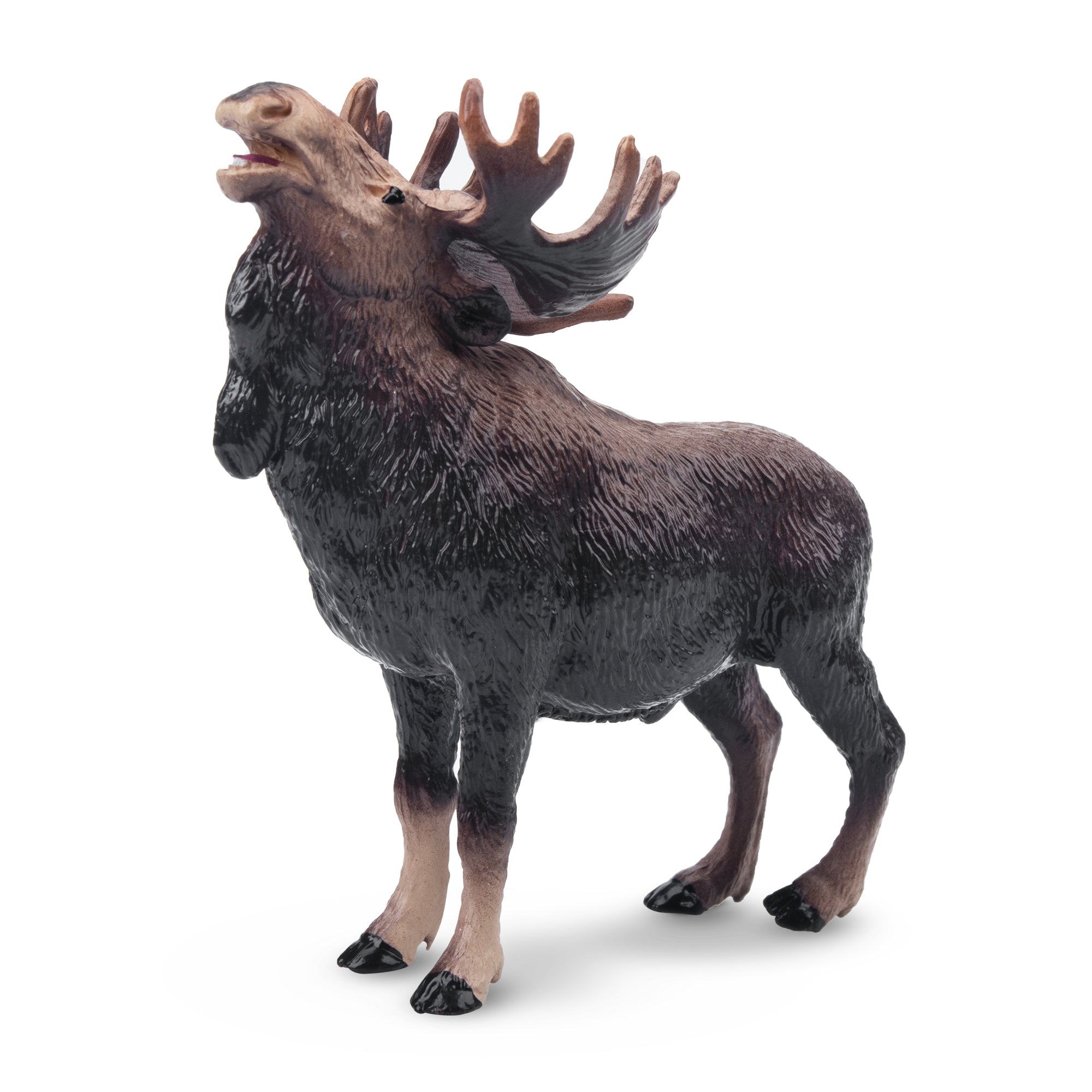 Toymany Mini Moose | Realistic Animal Figurine Toy
